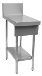 400mm Infill Bench with Splashback